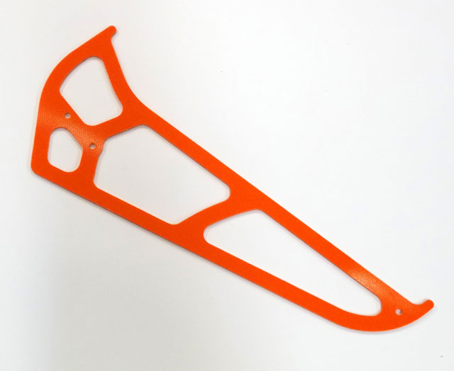 BLADE 550X 600X HIGH VISIBILITY ORANGE G-10 ROTOR FIN